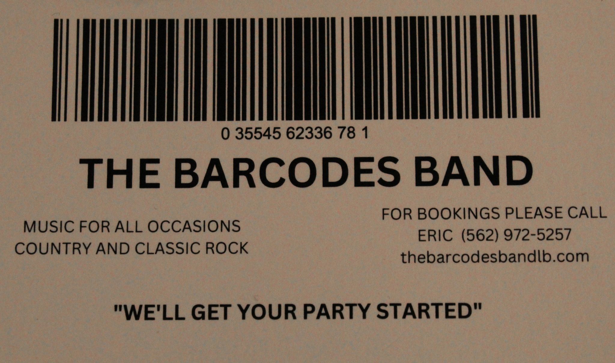 Thebarcodesbandlb
